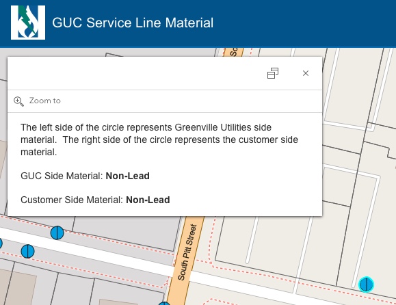 Water Service Line Inventory | Greenville Utilities Commission, NC